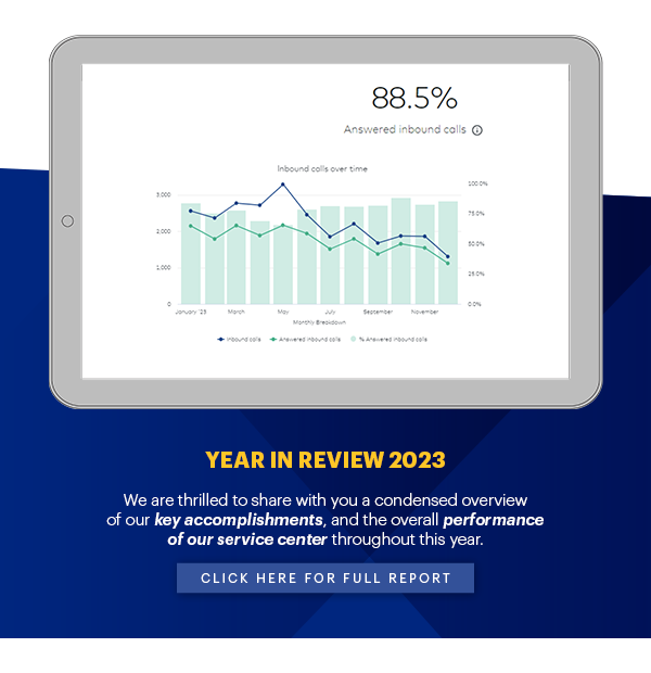 Platinum’s Year in Review - IBS and service center